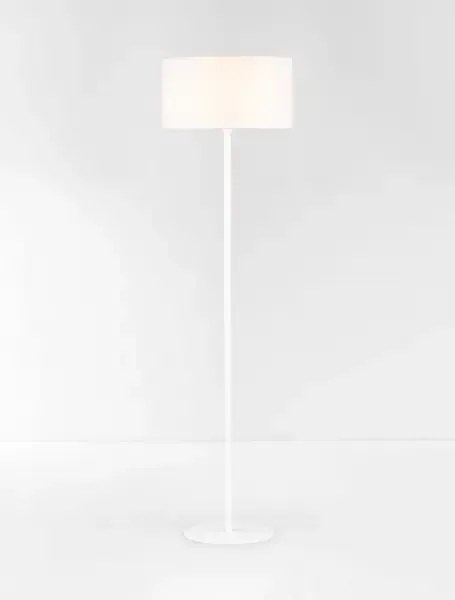 LED bílá stojací lampa Sibnia