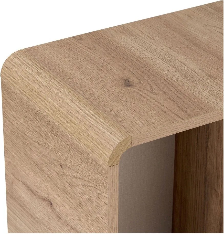 Skříňka v dekoru dubu ve světle přírodní barvě 70x110x34 cm Torina – Nordure