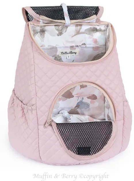 Pet Amour Cestovní batoh pro psy a kočky Alice růžový Velikost: M