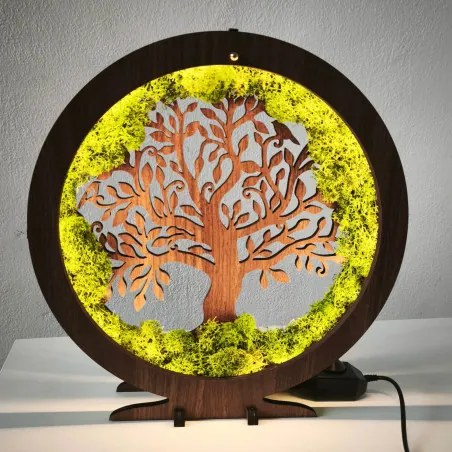 Stmívatelná LED lampa Strom života – moderní stolní dekorace I SENTOP LED0574