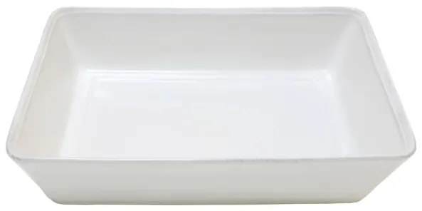 Bílá kameninová zapékací mísa Costa Nova Friso, délka 35 cm
