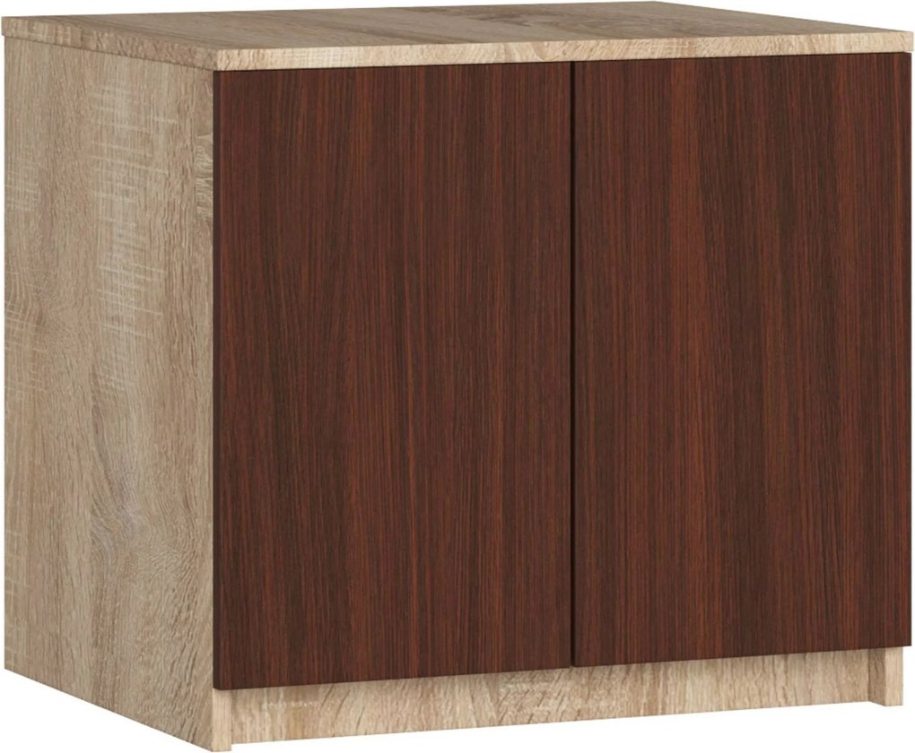 Nástavba na skříň S60 dub sonoma/wenge