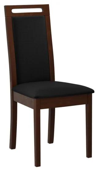 Čalouněná jídelní židle Heven VI, Barva dřeva: ořech, Potah: Soro 28