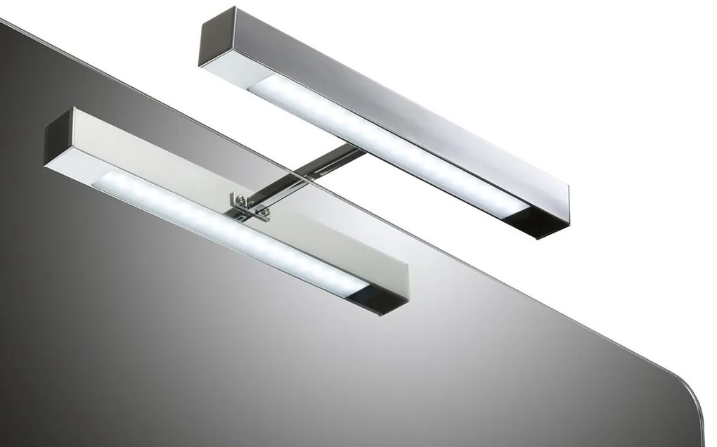 Aqualine Aqualine, VERONICA LED nástěnné svítidlo, 6 W, 300x30x115 mm, chrom, E26891CI