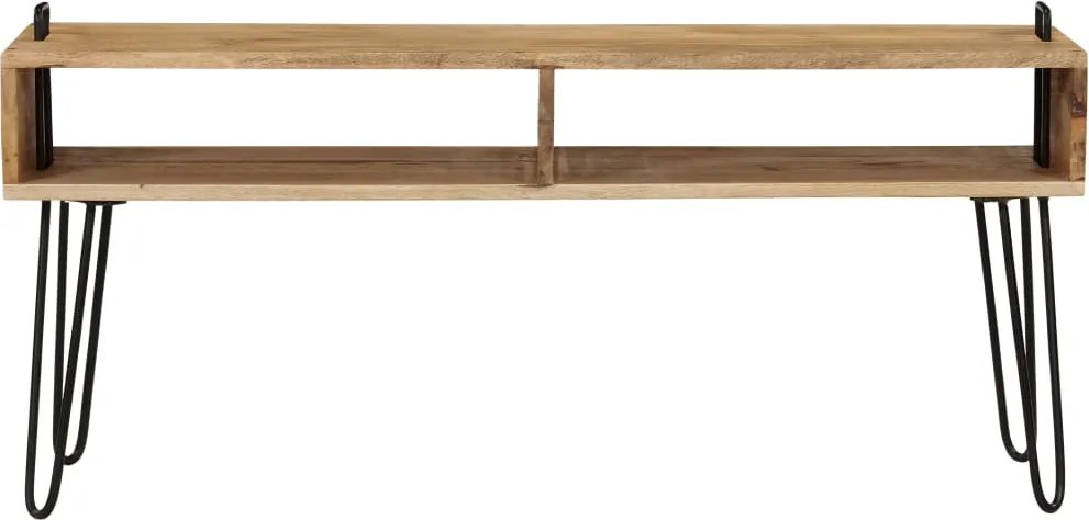 TV stolek z masivního mangovníkového dřeva 110 x 35 x 45 cm 246021