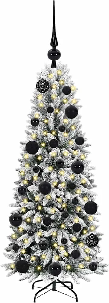 Umělý vánoční stromeček Bílá 120 cm PVC, plast, ocel a PE 3396022
