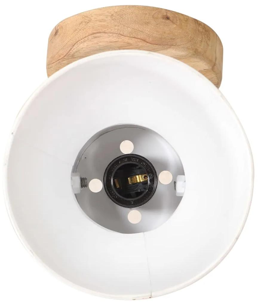 Industriální nástěnné/stropní lampy 2 ks bílé 20 x 25 cm E27,  320519