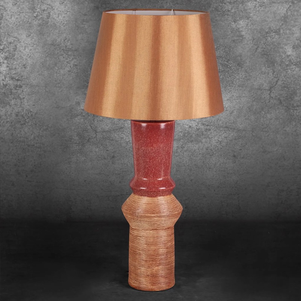 STOLNÍ LAMPA ELDA (01) (FI) 35X75 CM ČERVENÁ