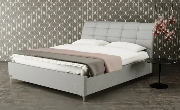 Materasso Slovakia, s.r.o. Postel CLAUDIA LUX, 180 x 200 cm, Design Bed, Potahová látka skupina D