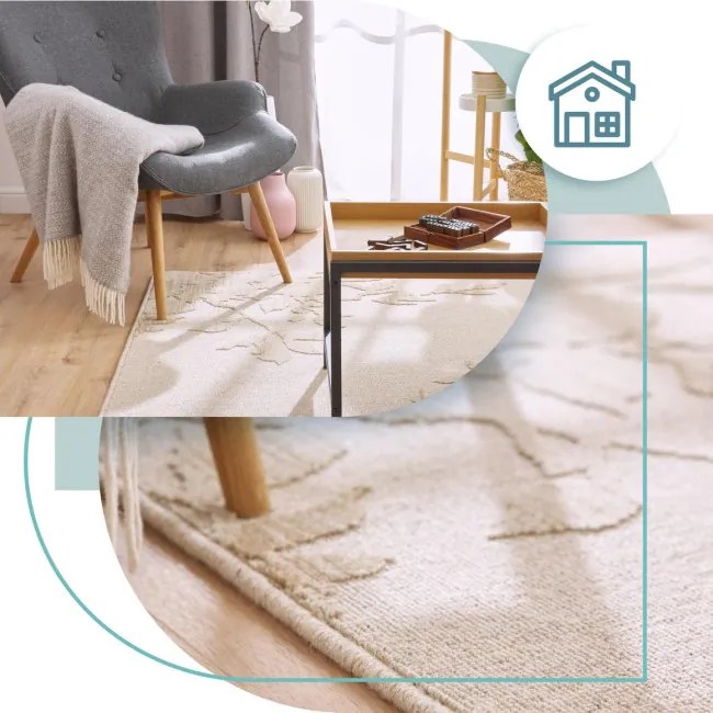 Koberec Agnella Noble Riva světle béžový