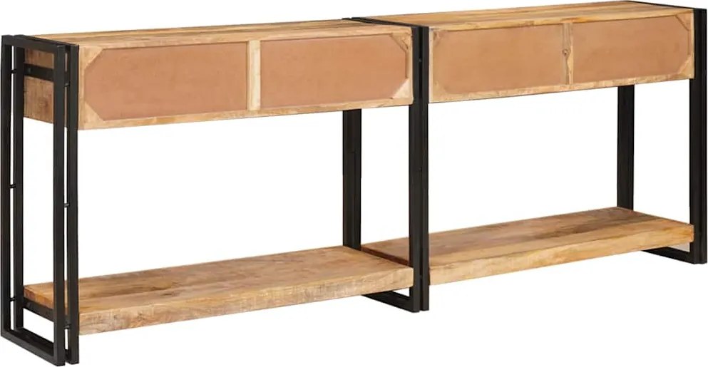 Konzolové stolky 2 ks Hnědá 200 x 33 x 75 cm 3324226
