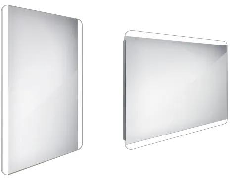Nimco zrcadlo LED 500 x 700 Model 17000 hliníkový rám ZP 17001