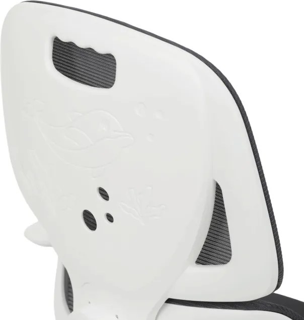 Dětská otočná židle šedá KA-K1063 GREY