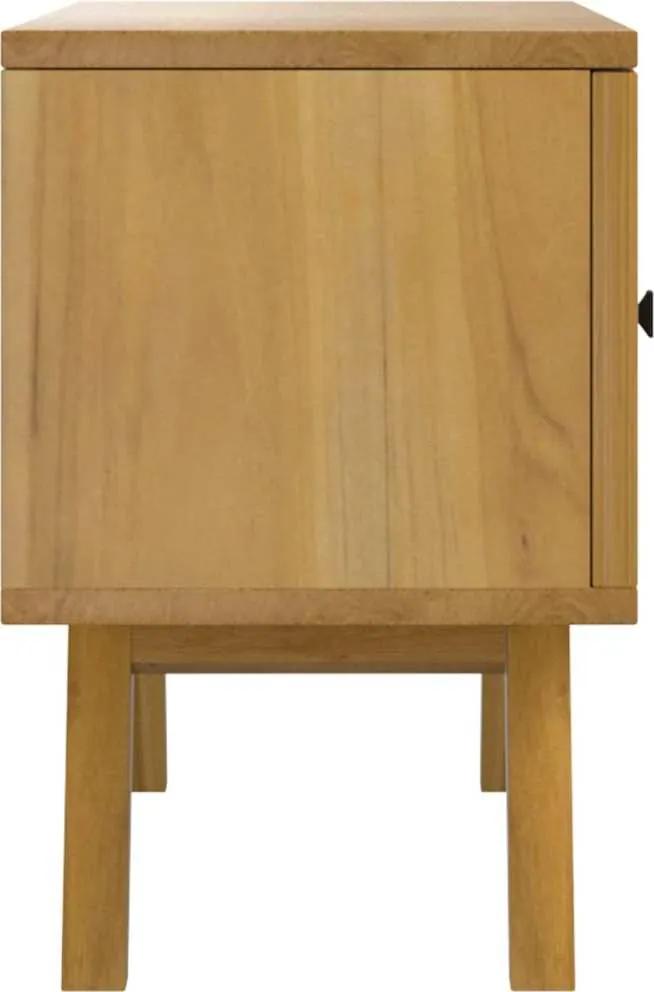 vidaXL TV stolek 110 x 30 x 50 cm masivní teakové dřevo [340869]