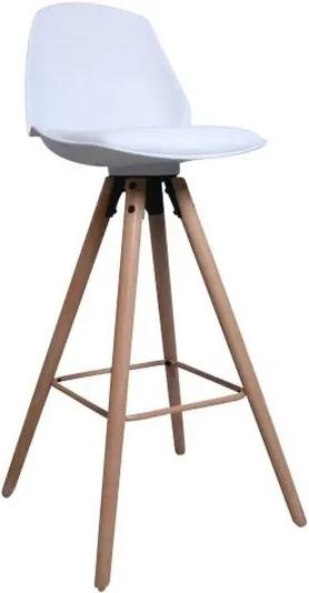 Barová židle Hannah 63 cm, bílá