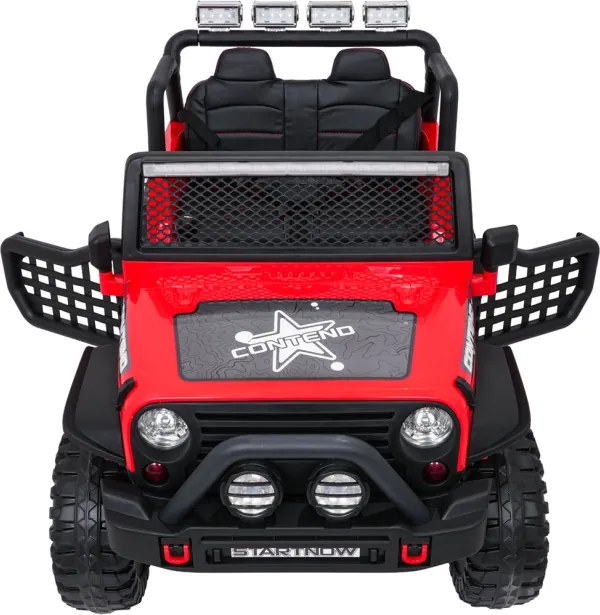 Elektrické autíčko Jeep BEAST 4x4 červené