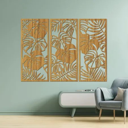 Tropické listy monstera a papraď | SENTOP HDF0533