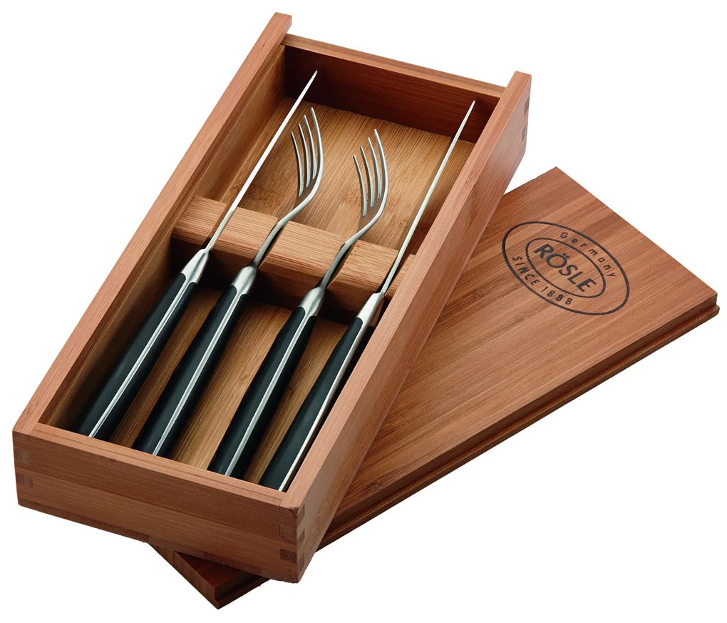Steakové příbory RÖSLE pro 2 osoby 25146