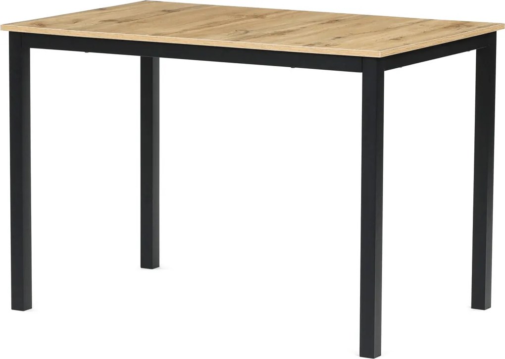 Jídelní stůl 110x70x75cm, mdf, divoký dub, GDT-202 OAK