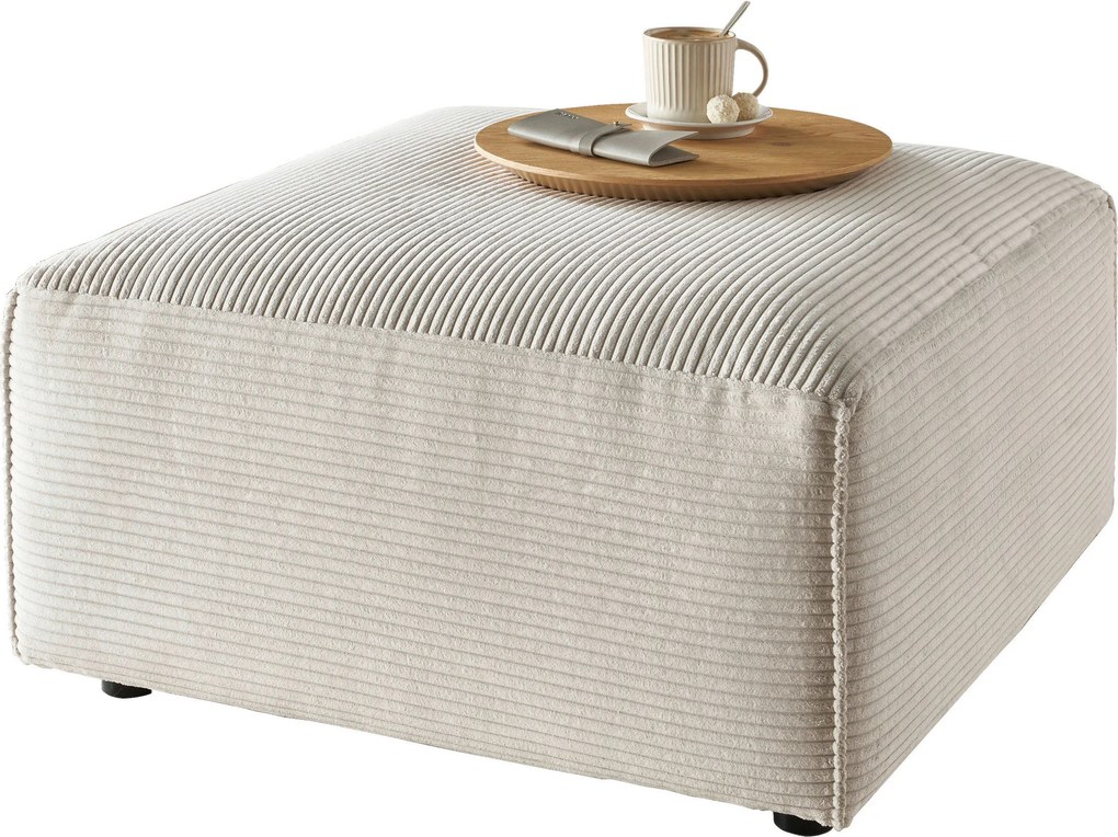 XXXLutz TABURET, textil, 80/42/80 cm Livetastic - Taburety - 001581035502