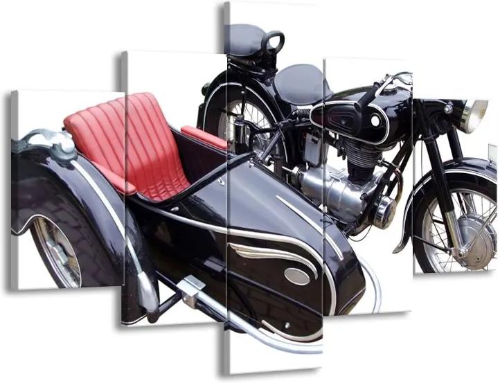 Motocykl 100x70 cm