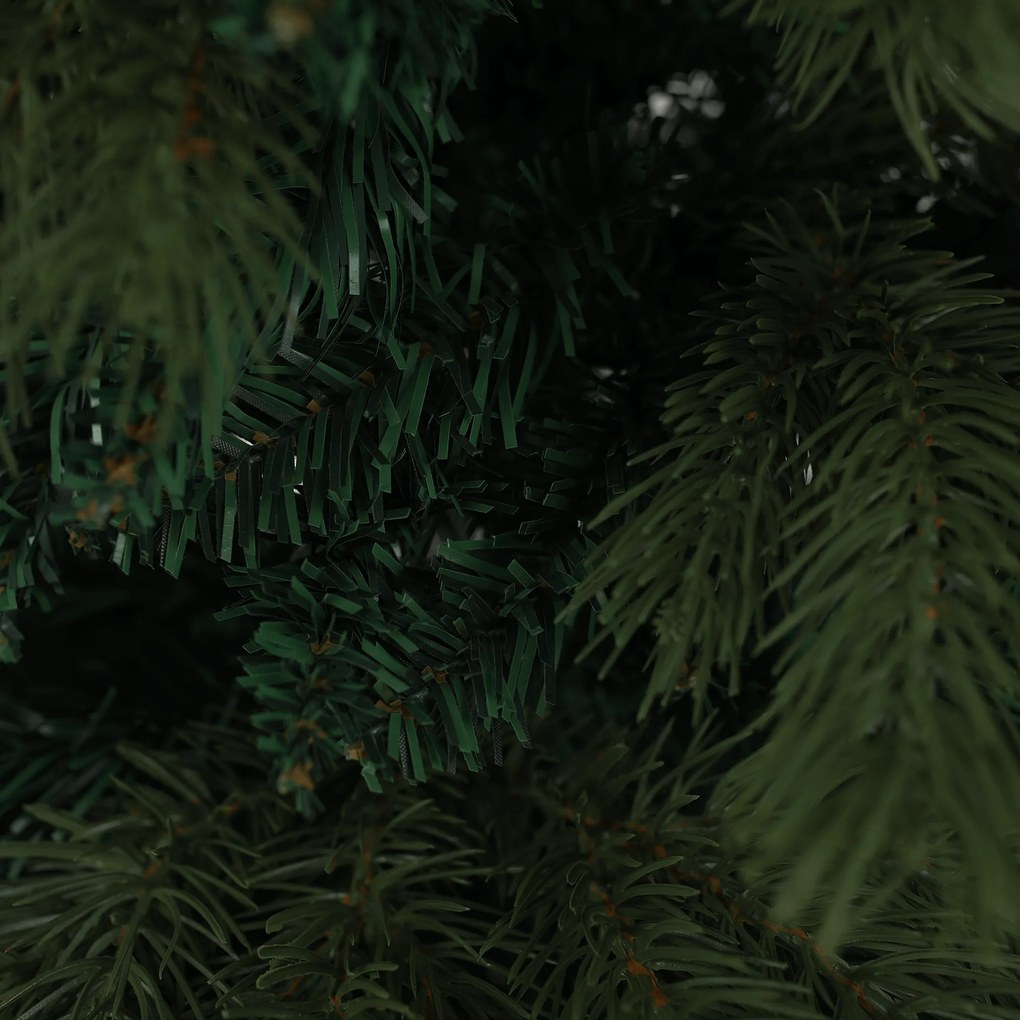 3D vánoční stromek, zelená, 120 cm, CHRISTMAS TYP 9