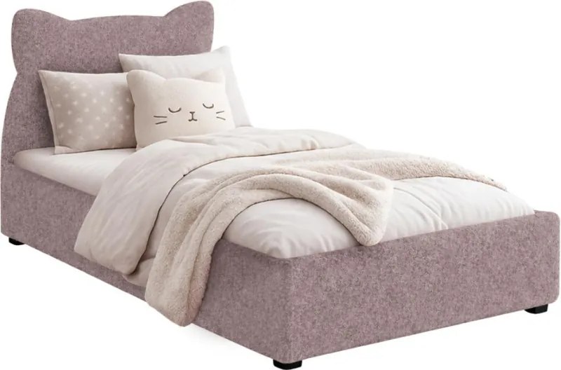 Postel s roštem, růžová, 90x200, MNAU Kondela 0000417755