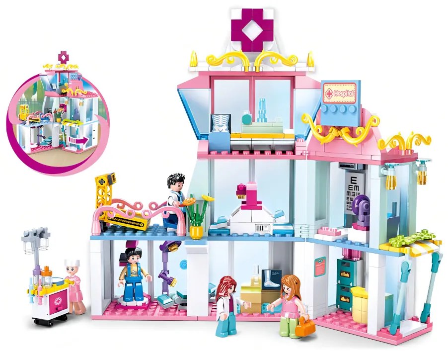 Sluban Girls Dream M38-B0799 Nemocnice