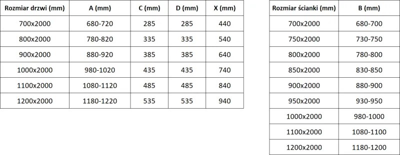 Mexen Exo, sprchový kout s křídlovými dveřmi 80 x 80 cm, 6mm čiré sklo, chromový profil, 8182-080-080-01-00