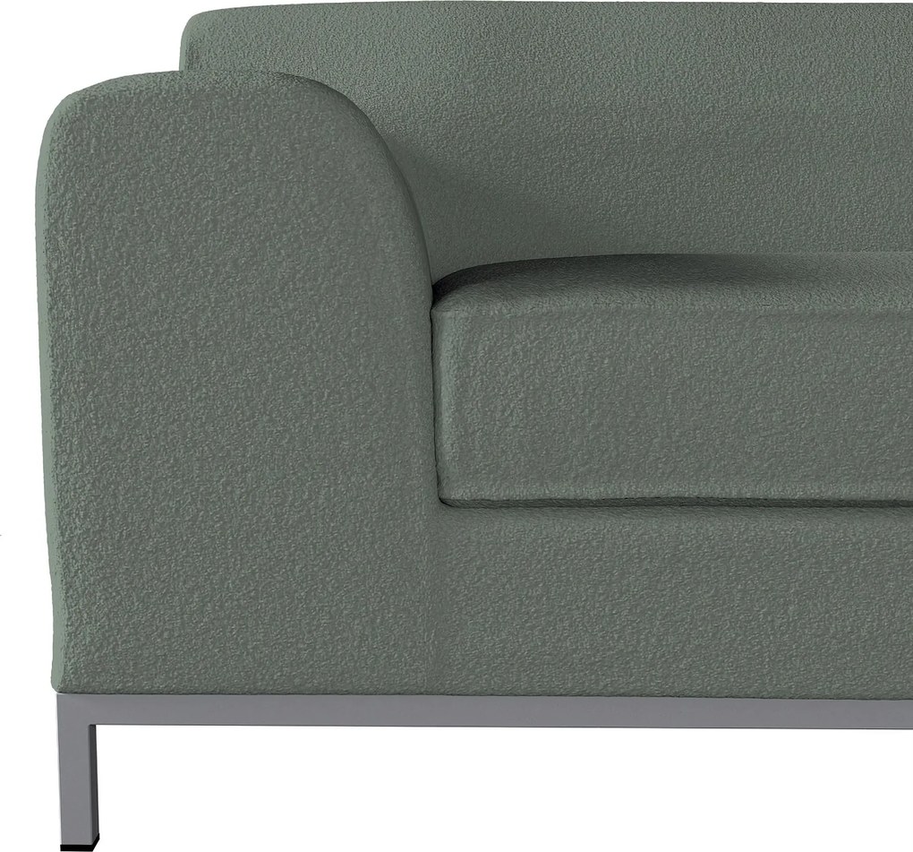 Potah na pohovku IKEA Kramfors 2-místná barva zelená látka pletený vzor
