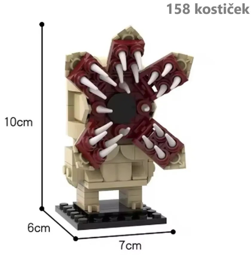 Stavebnice Stranger Things - postavičky (14 variant) Varianta: 158 kostiček