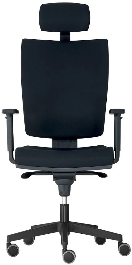 ALBA kancelářská židle LARA VIP,SYNCHRO-skladová BLACK 27