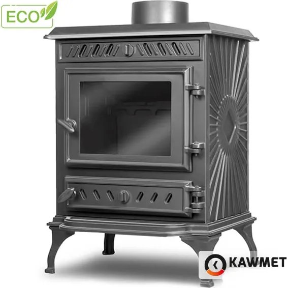 KAWMET Litinová krbová kamna P3 - 7,4 kW ECO