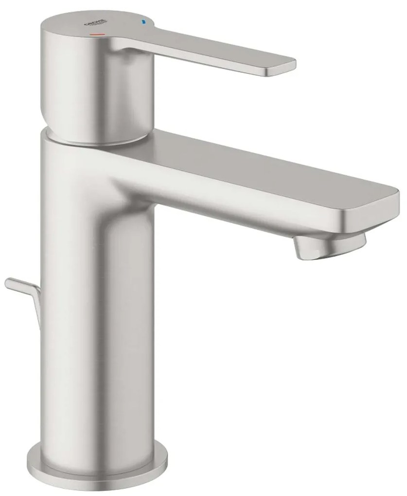 Grohe Lineare - Umyvadlová baterie s výpustí, supersteel 32109DC1