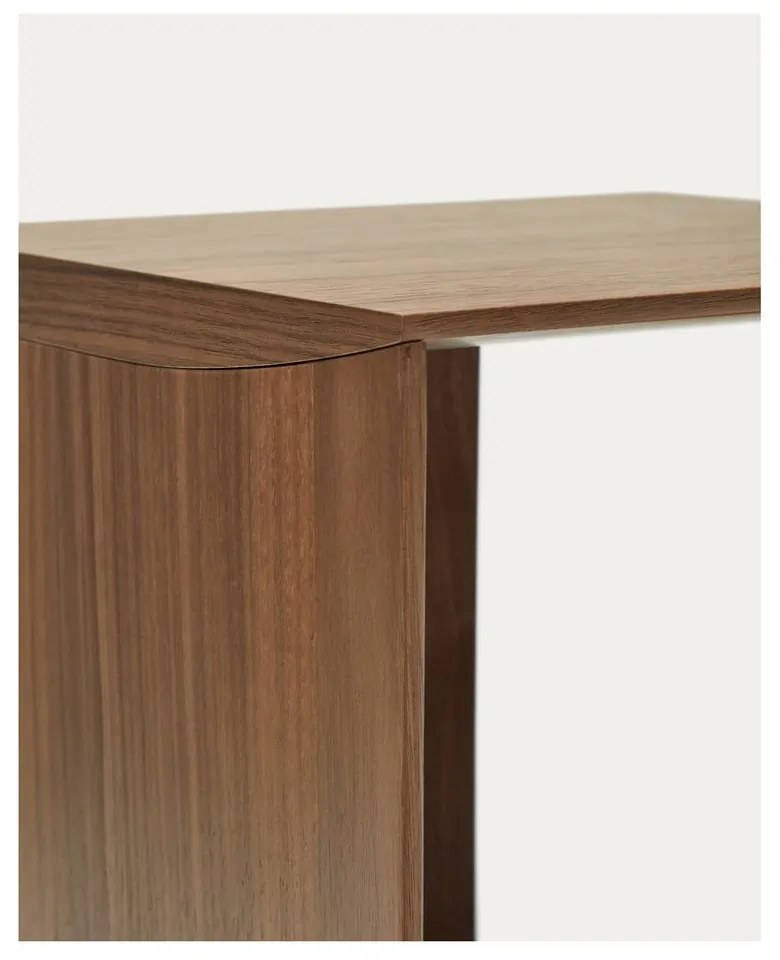 Hnědý modulární policový systém v dekoru ořechu 4 ks 168x76 cm Litto – Kave Home