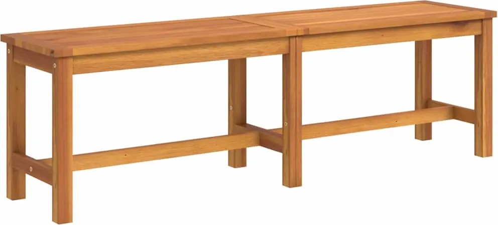Zahradní lavice 150 x 35 x 45 cm masivní akáciové dřevo 319420
