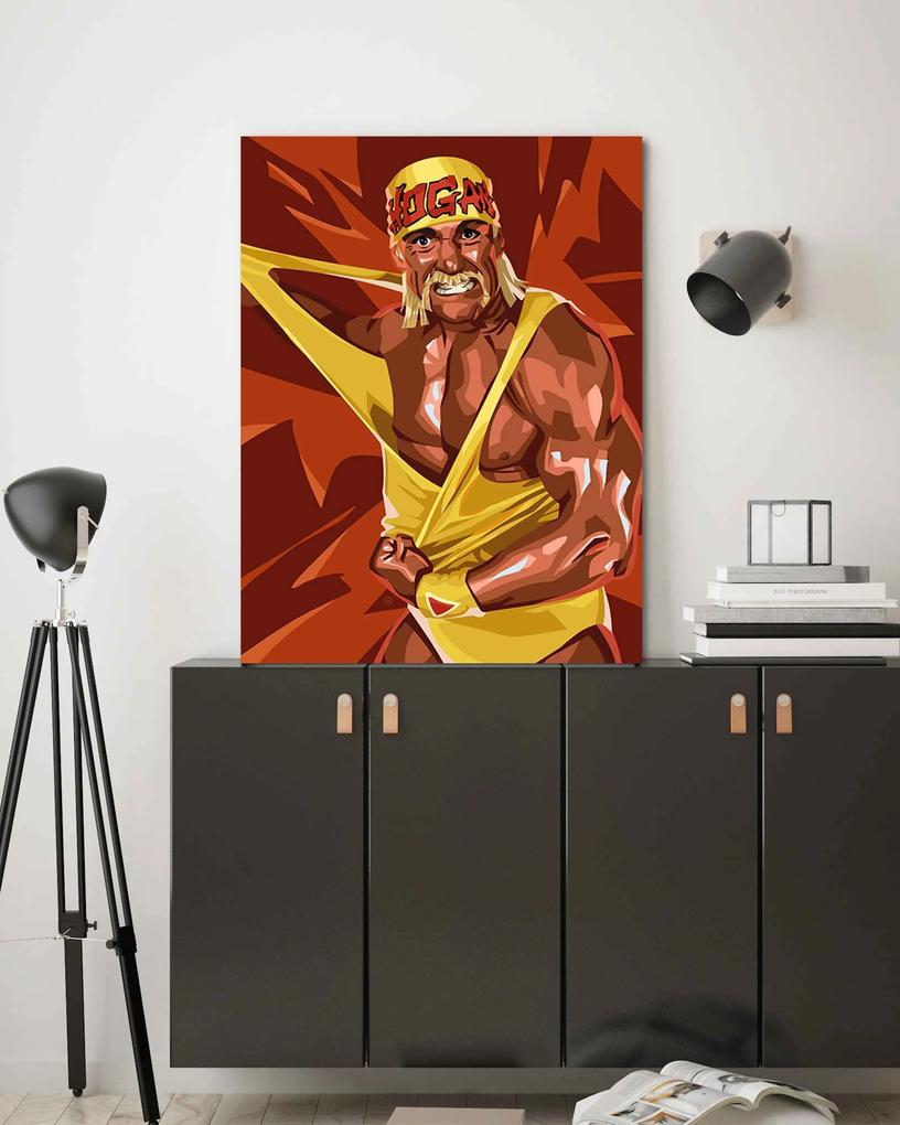 Gario Obraz na plátně Hulk Hogan Bash at the Beach - Nikita Abakumov Rozměry: 40 x 60 cm