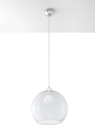 Lustr SOLLUX Ball E27 1x60W bez zdroje SL.0248 průhledné sklo