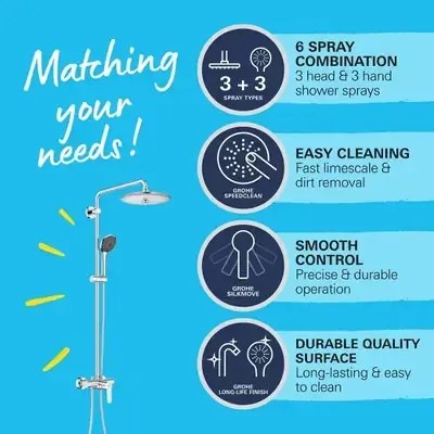 Grohe Vitalio Joy - Sprchový set