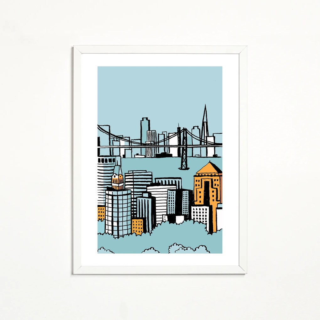 Jan Laštovička | San Francisco Rám: Bez rámu, Velikost: 40 x 30 cm