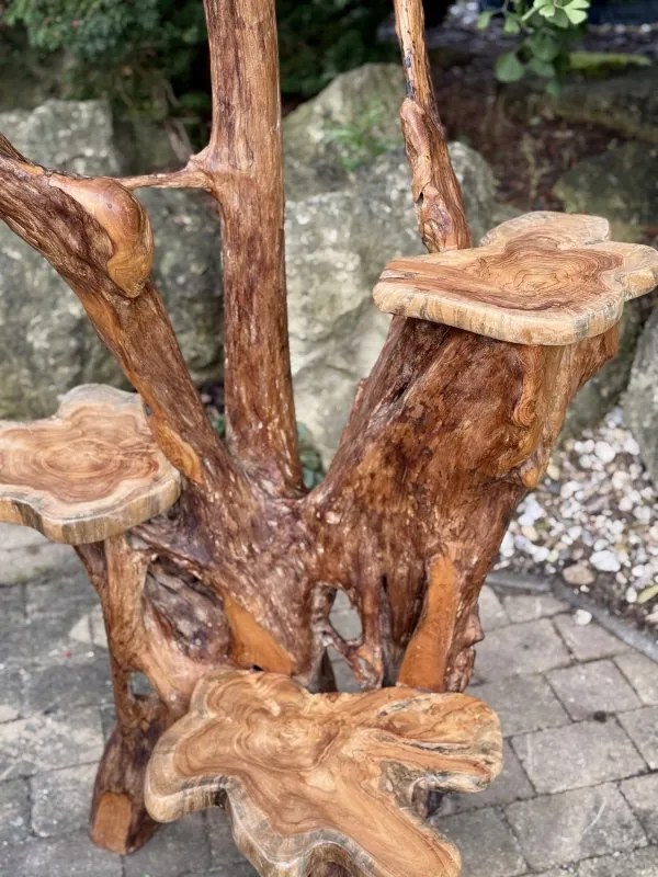 Škrabadlo pro kočky nebo stojan na květiny, Teak 209 cm 185 - 220 cm