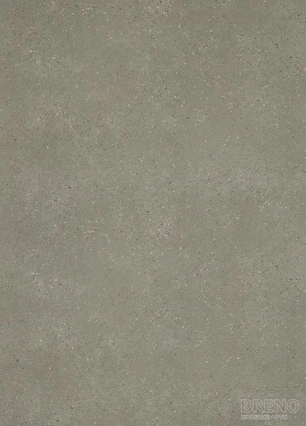 Breno PVC SILVERTEX Zaragoza 969D – šedé terrazzo, šíře 200 cm