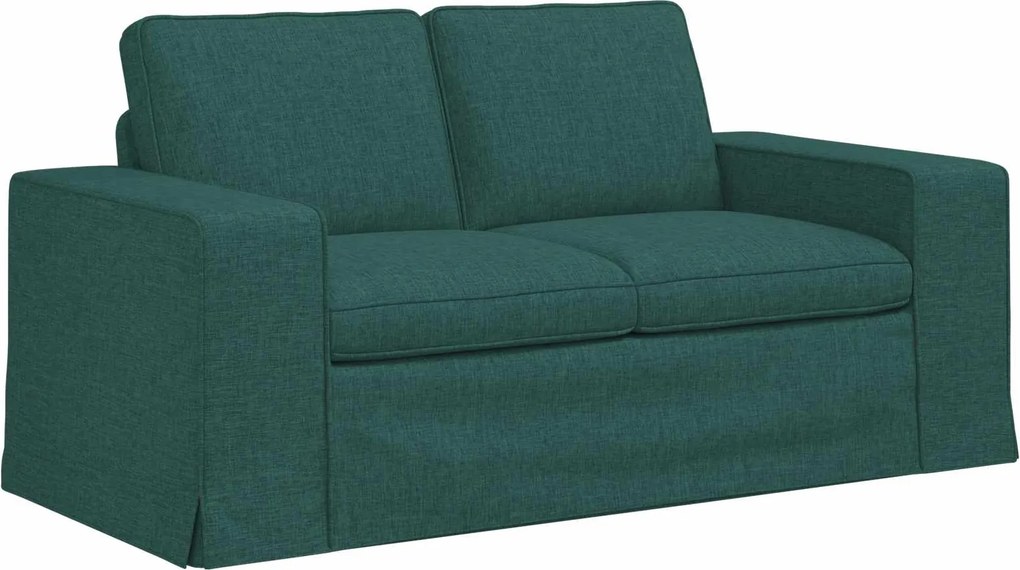 Set pohovek 2 ks Tmavě zelená textil 3407503