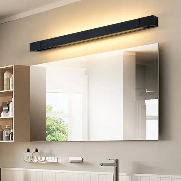 Brilagi-LED Koupelnové osvětlení zrcadla AQUA LINE LED/18W/230V 60 cm IP44 černá