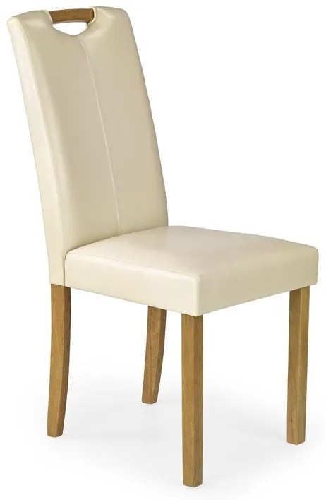 Jídelní židle CARO  PVC/masiv