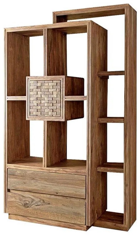 XXXLutz REGÁL, barvy teak, sheesham, 150/195/45 cm Landscape - Knihovny - 002367008203