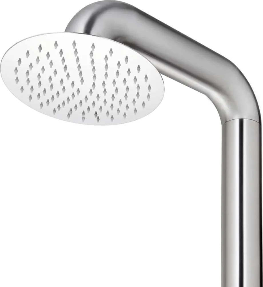 Zahradní sprcha 225 cm nerezová ocel 315941