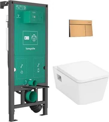 Závěsný WC set Hansgrohe EluPura Original Q HGWCBAL18
