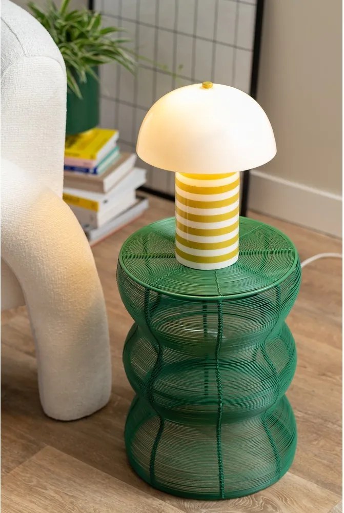 Kovový kulatý odkládací stolek ø 30 cm Cuerda Onda – Leitmotiv