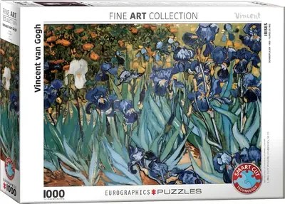 EUROGRAPHICS Puzzle Kosatce / 1000 dílků / 67,6 × 48,9 cm